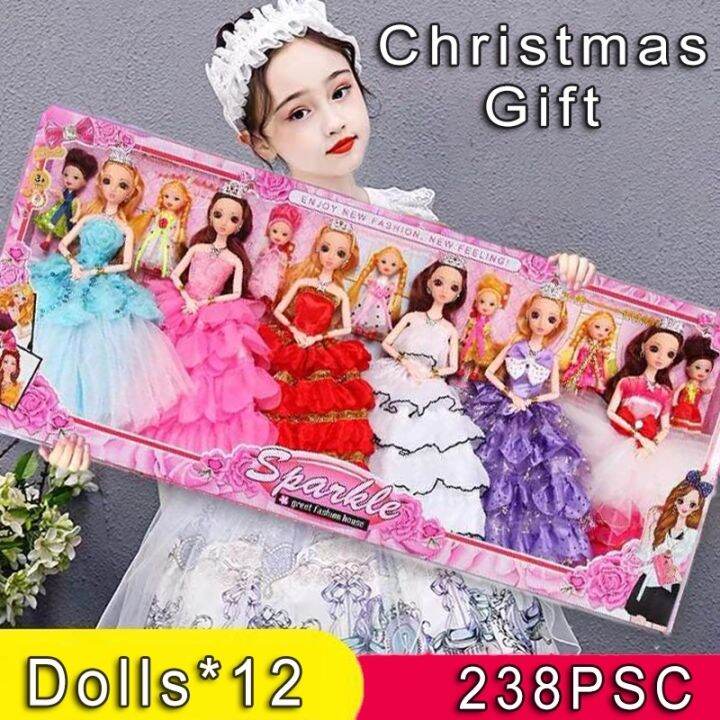 【COD】Doll Set For Girls Kids Princess Barbie House Big Size On Sale ...