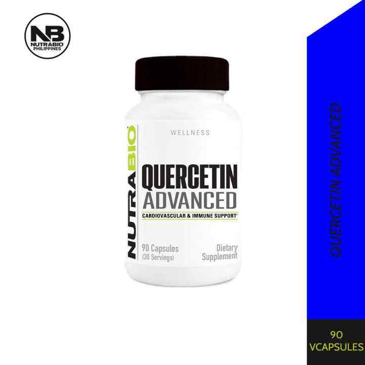 Nutrabio – QUERCETIN ADVANCED 90 Vegetable Capsules | Lazada PH
