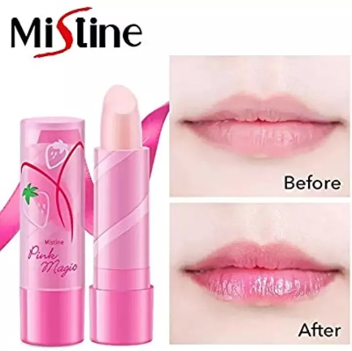 **ตัวแทนจำหน่ายจากบริษัท**/พร้อมส่ง* Mistine Pink Magic Lip Plus ...