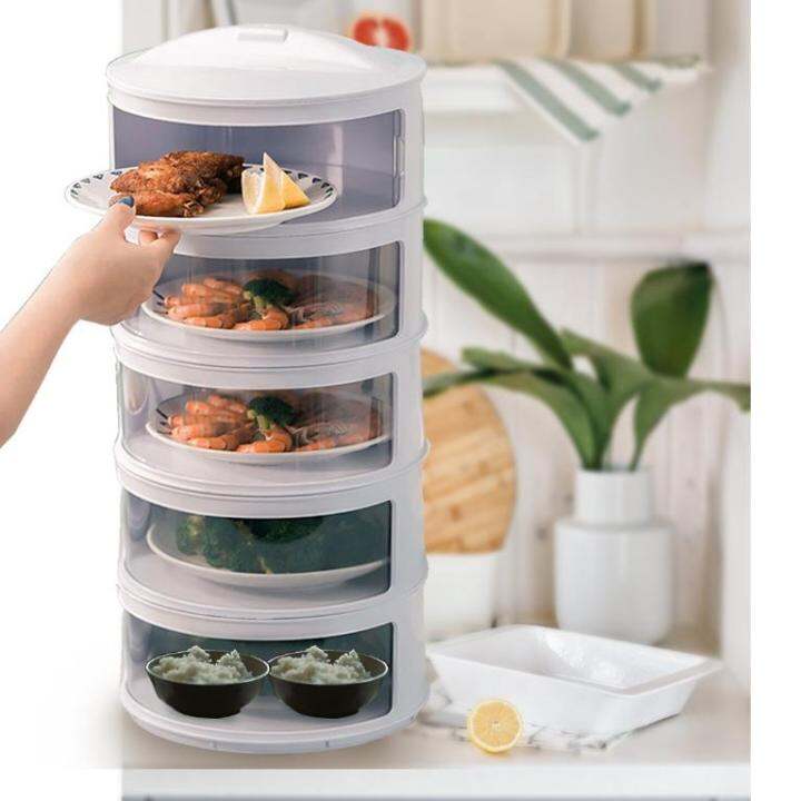 5 Layer Plastic Food Storage Warmer Multi Layer Sliding Door Design ...