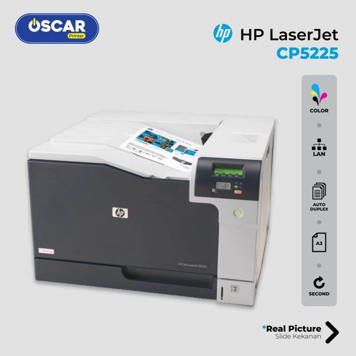 Printer Warna HP Laserjet Pro CP5225 Print Stiker Brosur | Lazada Indonesia