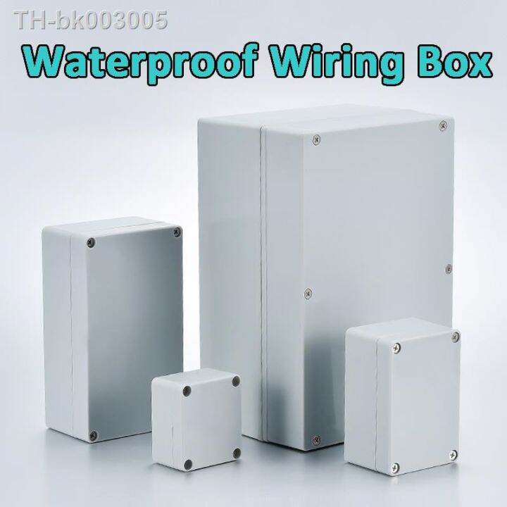 ABS Plastic Box IP66 Waterproof Junction Box DIY Outdoor Electrical ...