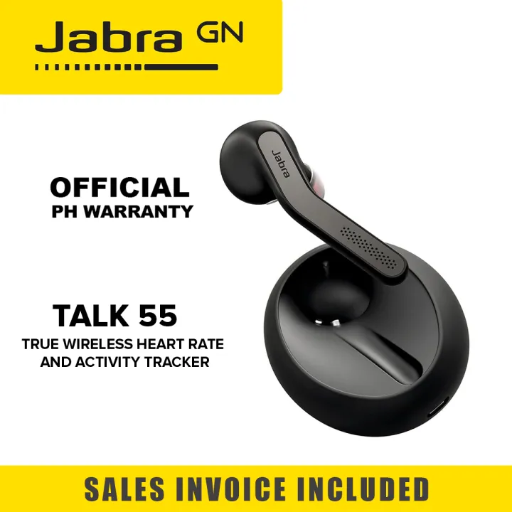 Jabra Talk 55 Bluetooth Wireless in ear Headset With HD Voice Calls / Powerful Noise ...