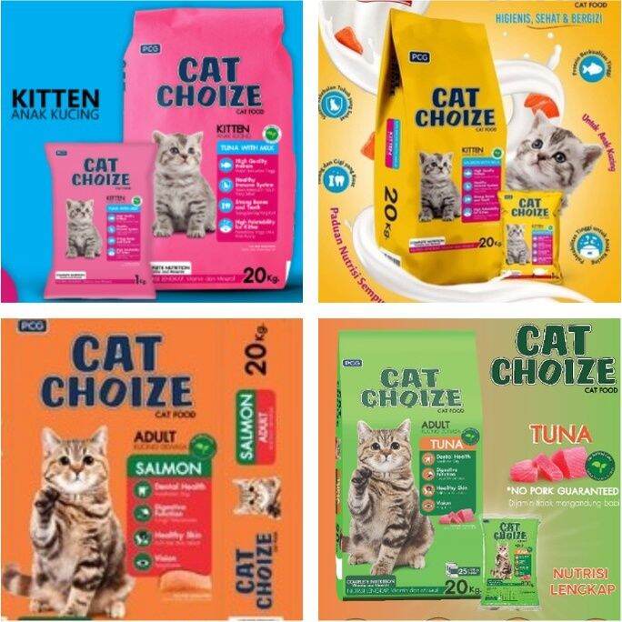 Cat Choize Makanan Kucing 20kg / Cat Choize Cat Food | Lazada Indonesia