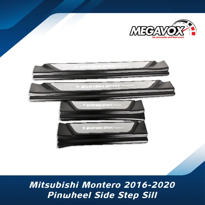 Mitsubishi Montero 2016-2022 Pinwheel Side Step Sill | Lazada PH