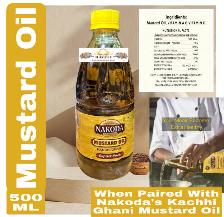 Nakoda Mustard Oil 500Ml | Lazada PH