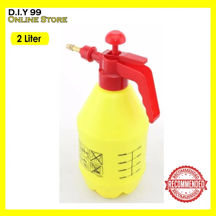 2 Liter Multi-Purpose Liter Pressure Sprayer / Hand Pump Sprayer ...