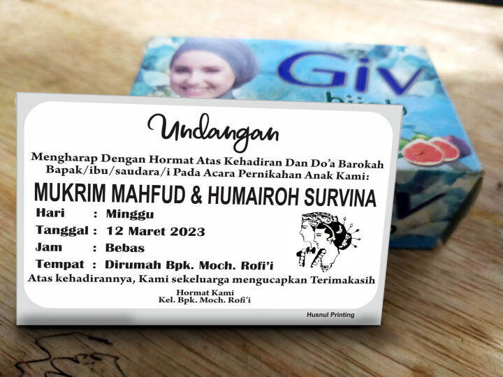 Undangan Rokok/ Undangan Sabun | Lazada Indonesia