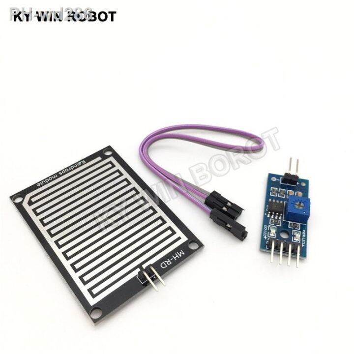 1set/lot Snow/Raindrops Detection Sensor Module Rain Weather Module Humidity For Arduino | Lazada PH