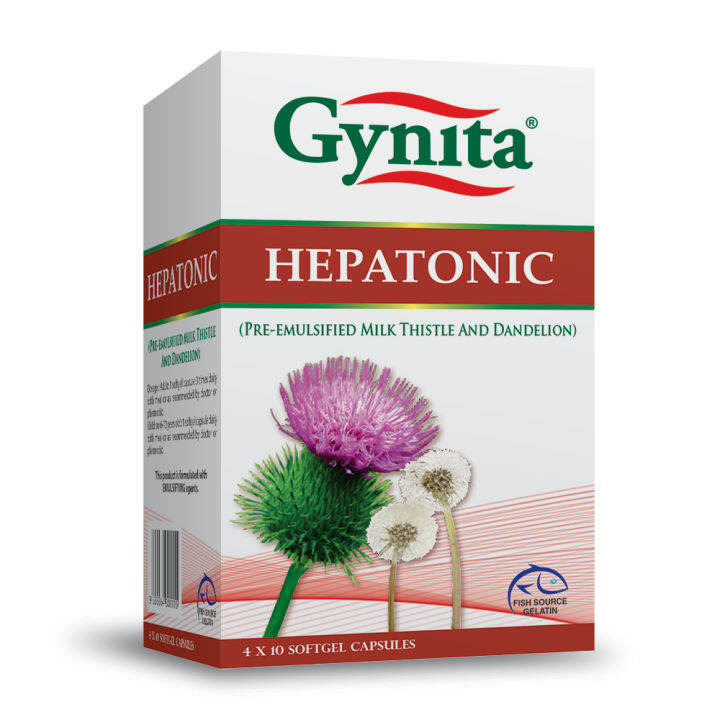 Gynita Hepatonic 4x10 softgel capsules | Lazada