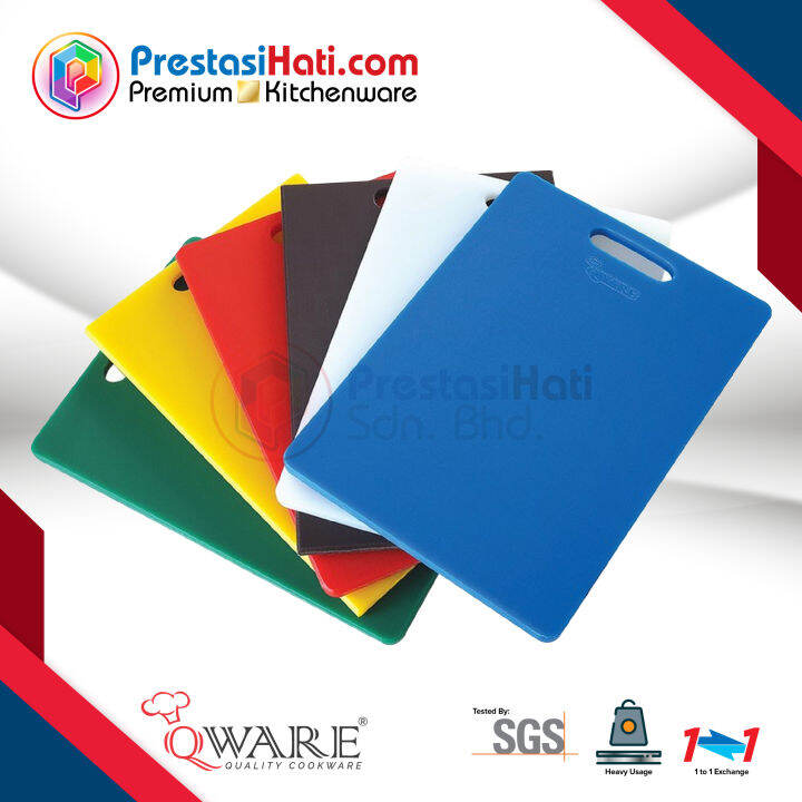 Professional Colour Coded Kitchen Plastic Cutting Board / Chopping ...