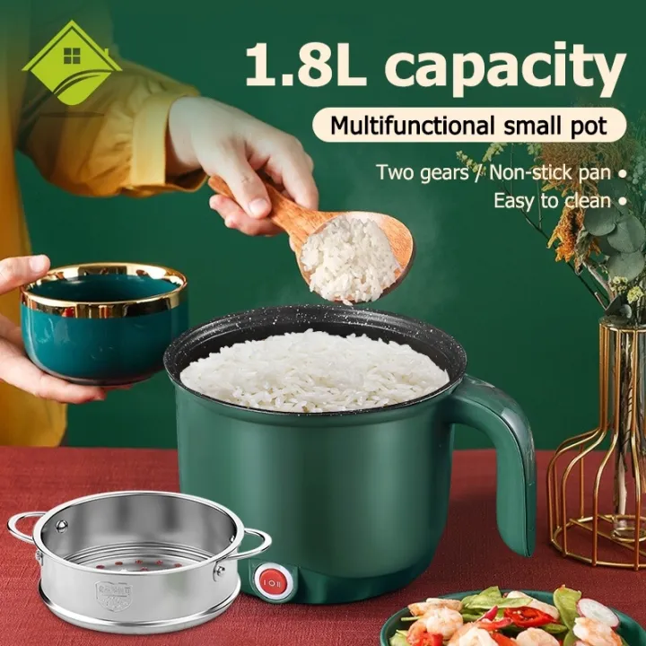 Mini rice cooker multi-function cooker 1.8L non-stick inner pot ...