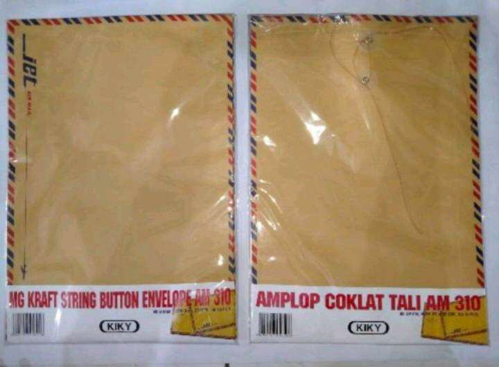 AMPLOP COKLAT TALI 1PAK ISI 10 PCS | Lazada Indonesia