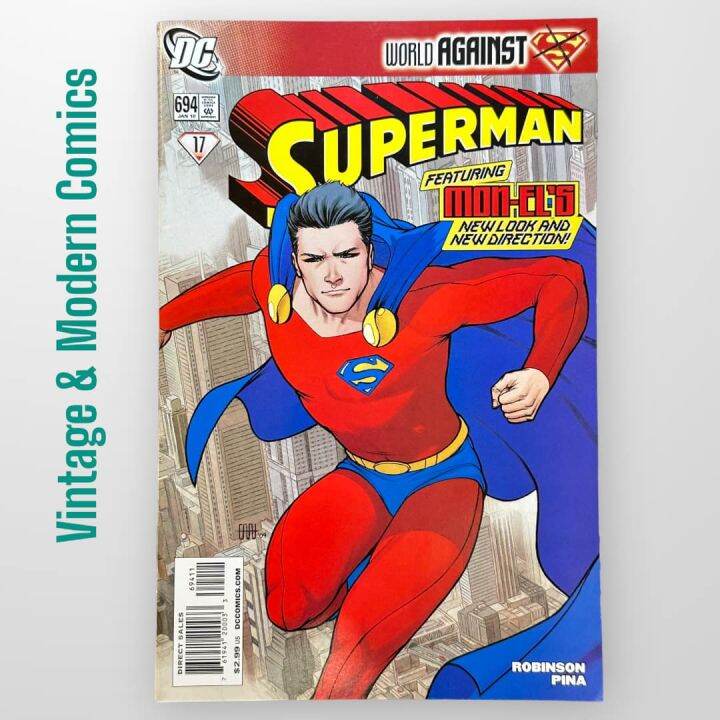 Superman 694 Published Jan 2010 by DC Written by James Robinson. Art by ...