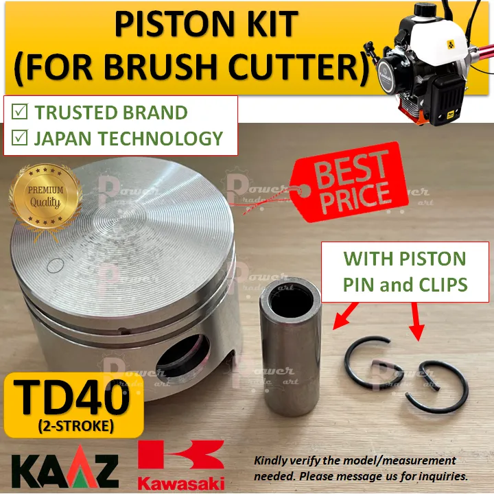 PISTON KIT Assembly Spare part for Brushcutter / Grass Cutter / Brush ...