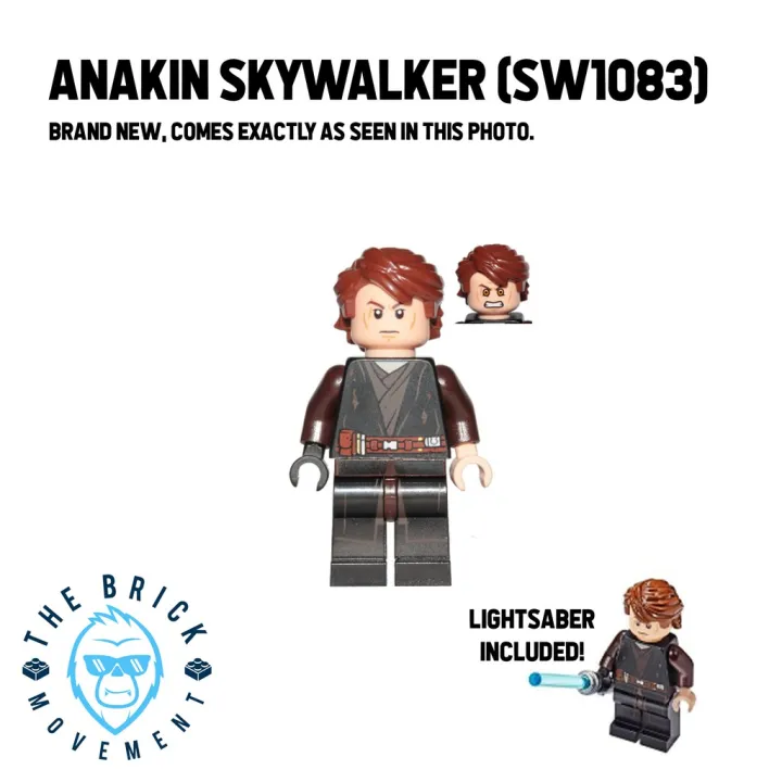 LEGO® STAR WARS Anakin Skywalker Minifigure3PV | Lazada PH