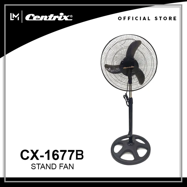 Stand Fan Centrix 16 inches 3 Banana Blade #CX-1677B | Lazada PH
