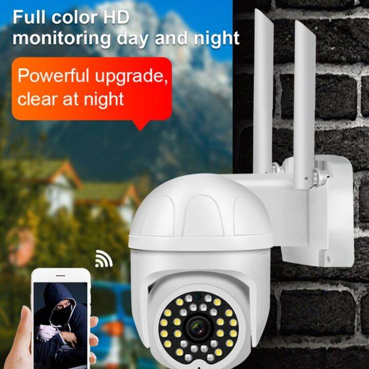 DOT Wireless Surveillance Camera WiFi HD1080P Webcam Infrared Night ...