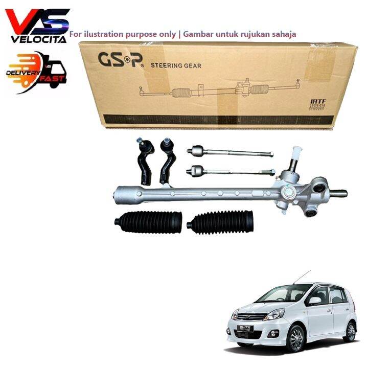 GSP STEERING RACK SET (NON POWER STEERING) PERODUA VIVA | Lazada