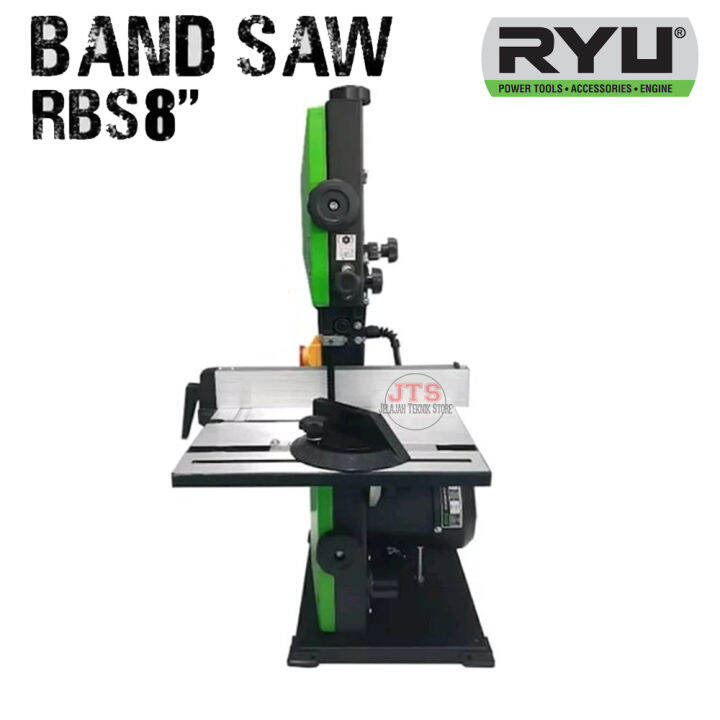 Mesin Band Saw Alat Potong Kayu Triplek Listrik Duduk 8 Inch BandSaw ...