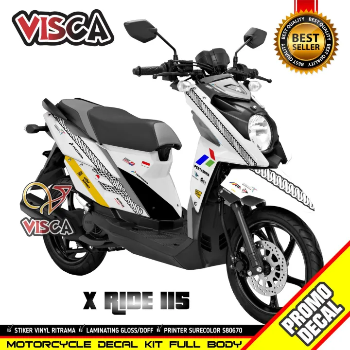 Decal X Ride 115 Full Body Stiker X Ride 115 Full Body Striping X Ride ...