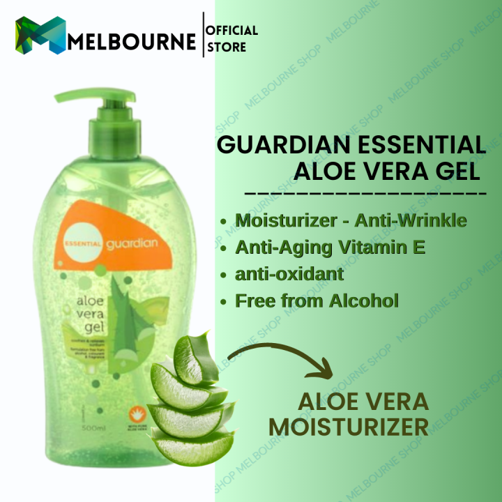 Guardian Essential Aloe Vera Gel hydrating acne gel oil control skin ...