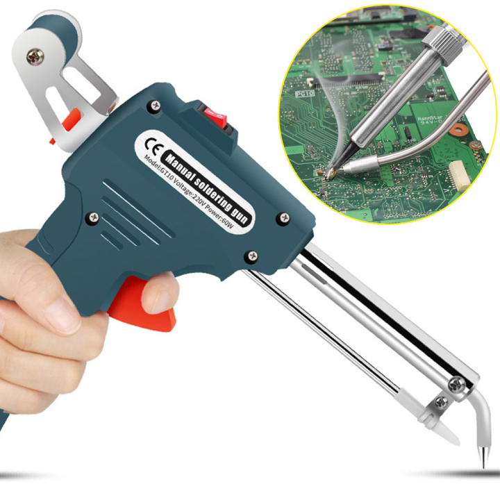 🔥Original + 24 hours delivery 220V adjustable temperature soldering gun ...