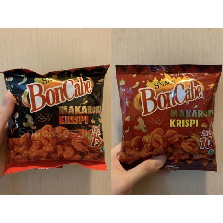 [30GR] SNACK MAKARONI CRISPY BON CABE LV 10 / KOBE MACARONI KRISPI LV ...