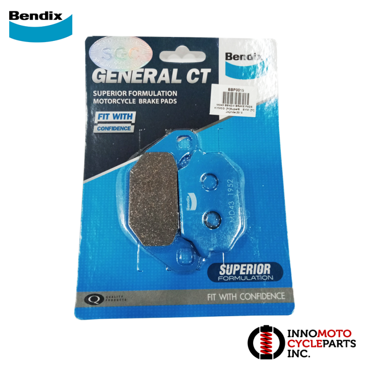 Bendix Brake Pads MD43 KYMCO: [front]Super8 | Lazada PH