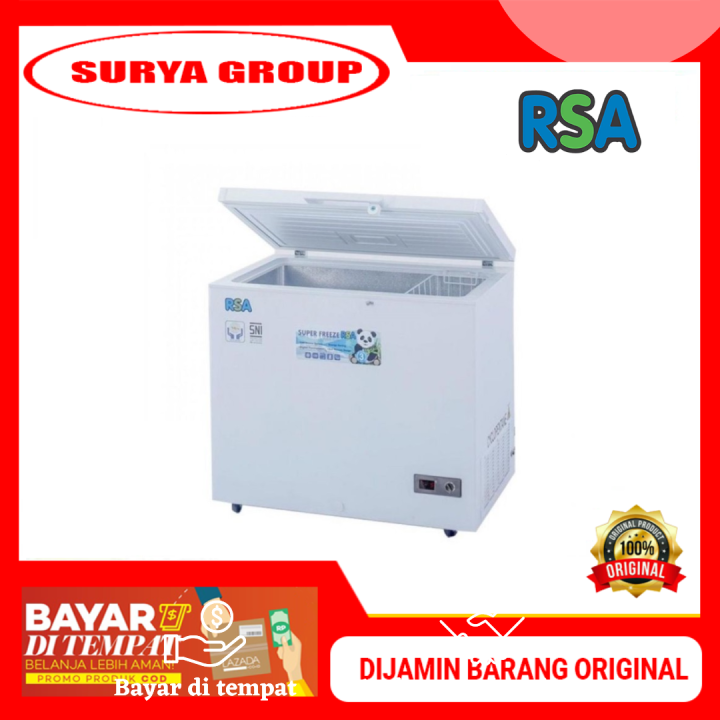 RSA CHEST FREEZER PEMBEKU MAKANAN CF110 CF160 CF210 CF310 CF460 ...