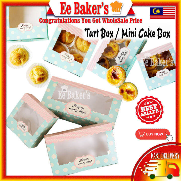 Egg Tart Box Puff Box Pastry Box Desserts Box Egg Tart Box Mooncake Box ...