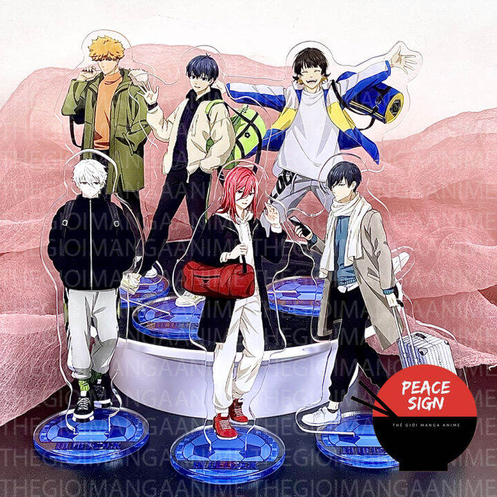 Mô hình Standee BLUE LOCK - DU LỊCH anime chibi tượng acrylic mica ...