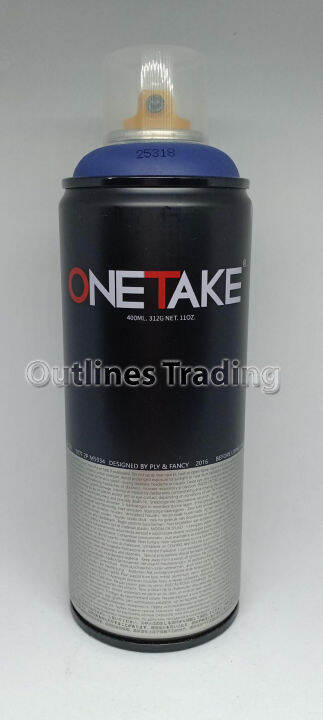 One Take Spray Paint (Deep Indigo 680-6) | Lazada PH