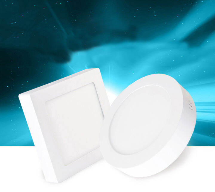 LED Surface Mounted Downlight Concrete Cement Ceiling Light Round ...