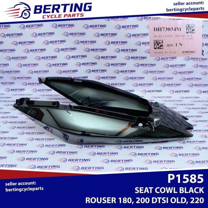 SEAT COWL BLACK Rouser 180 DTSI old 220 Genuine DH73034M | Lazada PH