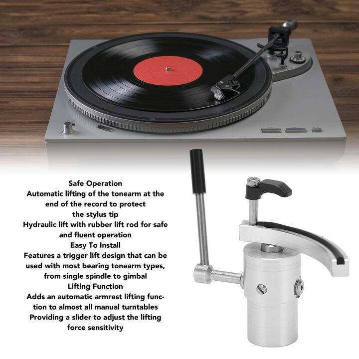 Automatic Tonearm Arm Lifter Tonearm Lifter Aluminum Trigger Lift ...