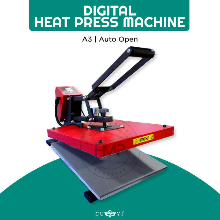 FMP A3 Size CUYI Digital Heat Press Machine Heavy Duty (15 x 18inches ...