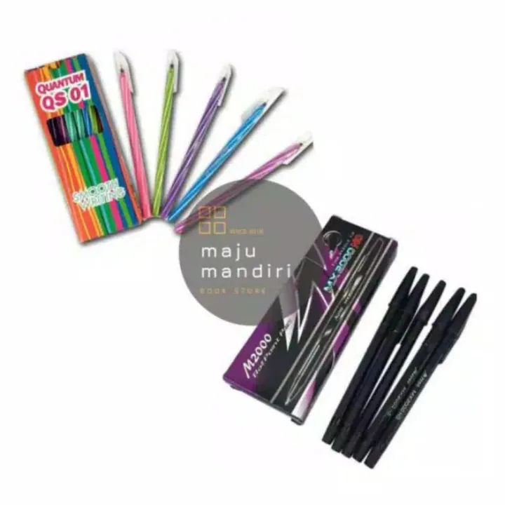 RANDOM - Pulpen Murah 1 Pack Isi 12 Pcs | Lazada Indonesia