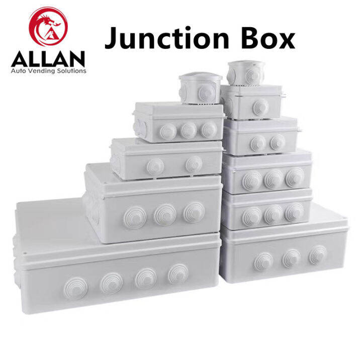 ALLAN Fiber Junction Box Plastic ABS Enclosure Box IP68 Connection ...