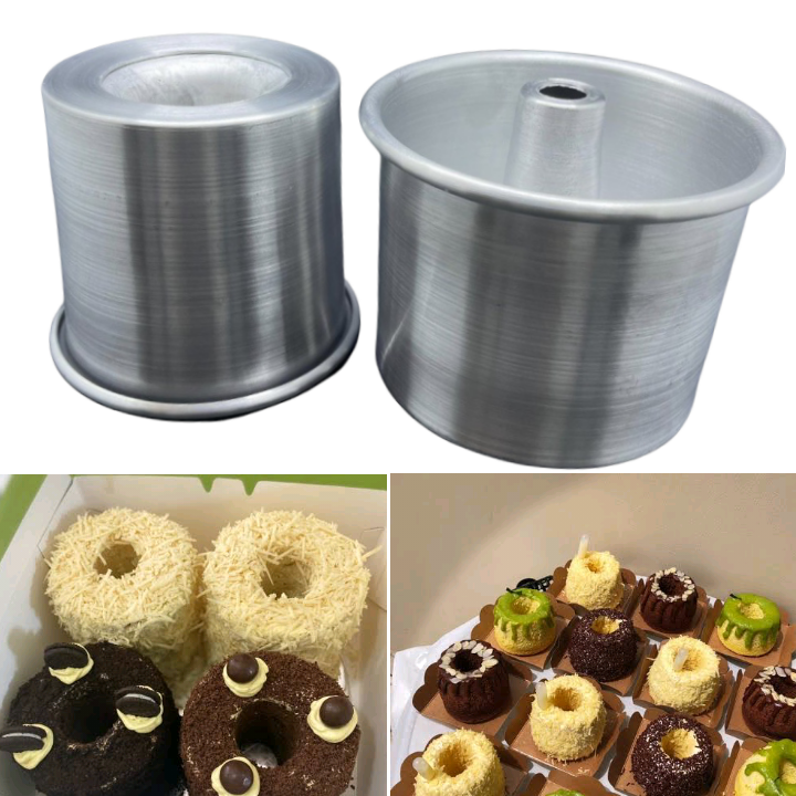 Loyang Chiffon Cake Mini 12 Cm / Loyang Chiffon Cake Mini Lurus Bahan ...