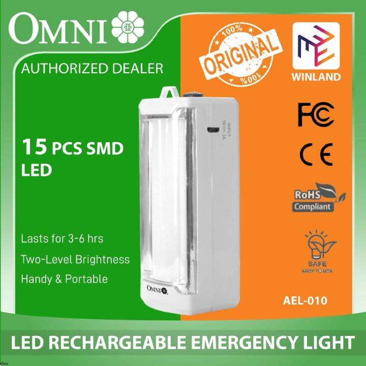 flashlight rechargeabl waterproof buy 1 take 1 Omni LED Rechargeable Emergency Light Flashlight ...