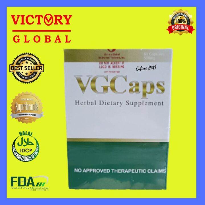 VG Caps Herbal Dietary Supplement (60 capsules) | Lazada PH