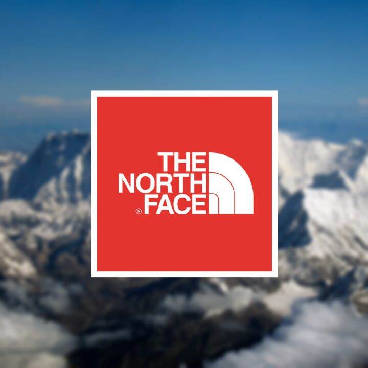 sticker สติ๊กเกอร์ติดได้ทุกที่ ลาย THE NORTH FACE | Lazada.co.th