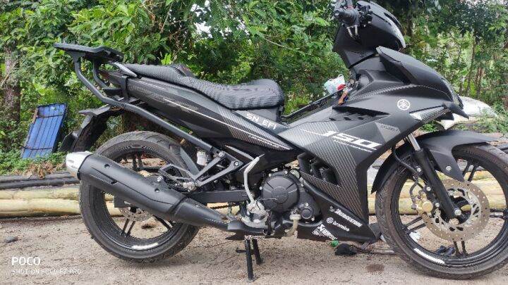 YAMAHA SNIPER 150 Belly pan | with stock pedal | 100% made in fiber ...