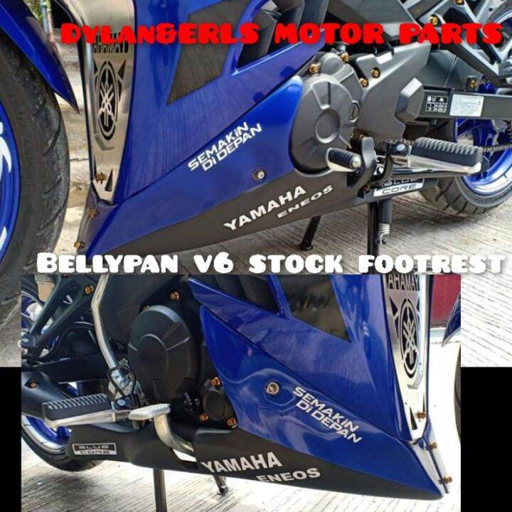 BELLYPAN BELLY PAN FOR STOCK FOOTREST FOR SNIPER 150 | Lazada PH