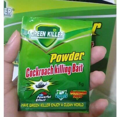 Green Killer Powder Cockroach Killing Bait pests/insects/bugs repellent ...