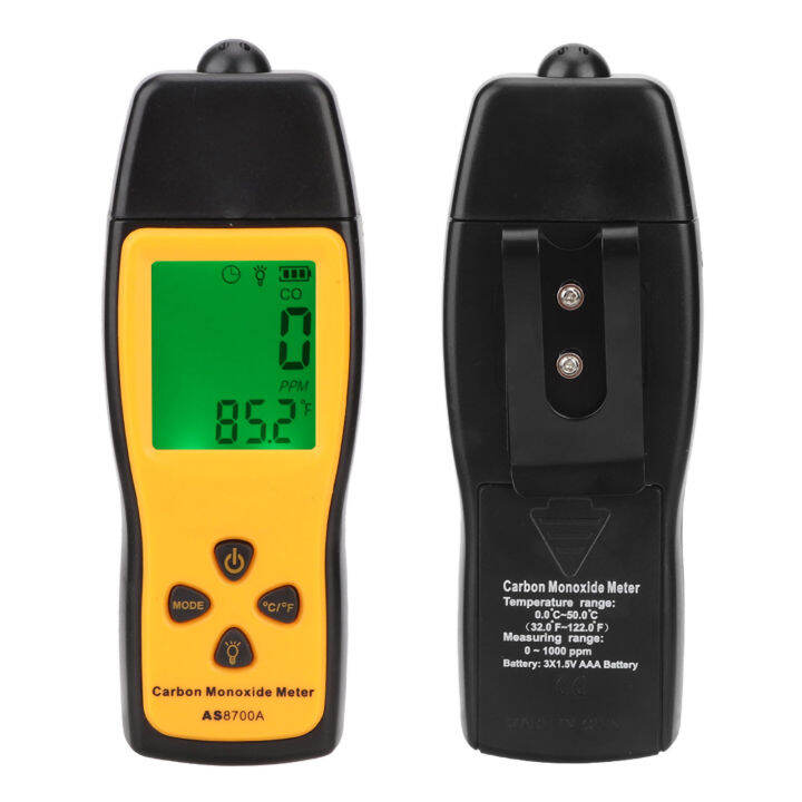 Handheld Carbon Monoxide Meter High CO Gas Tester Monitor Detector ...