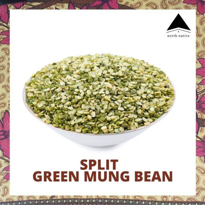 Split Mung Beans with skin, 1kg, Dried, Gluten Free, Vegan, Non-GMo ...
