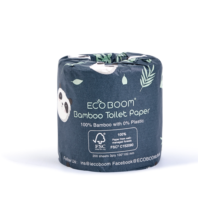 ECO BOOM Biodegradable Bamboo Toilet Paper Roll | Lazada PH