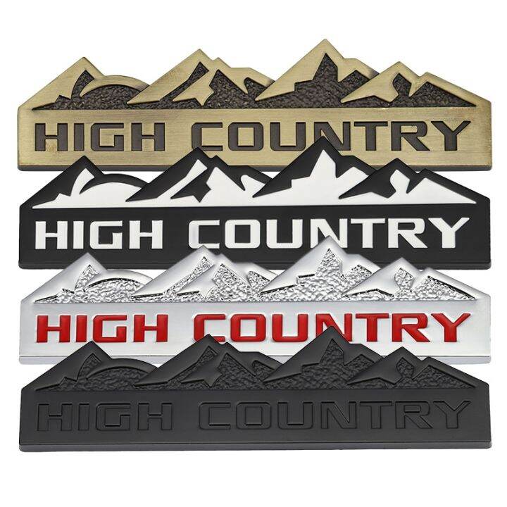 HIGH COUNTRY Car Sticker for Dodge SRT Viper Ram Challenger Caliber ...
